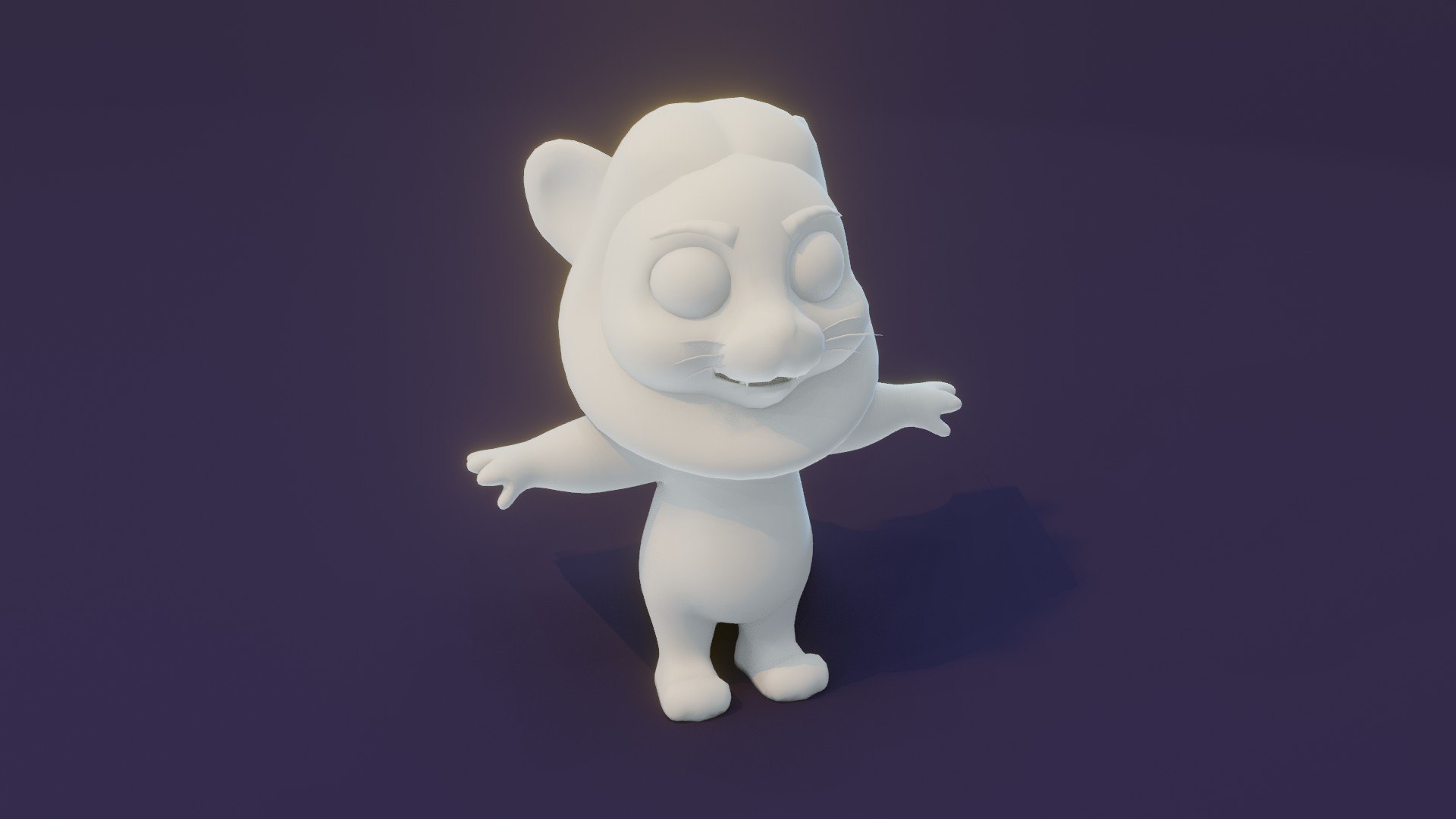 Cartoon Lion Animated And Rigged Base Mesh Model - TurboSquid 2087448