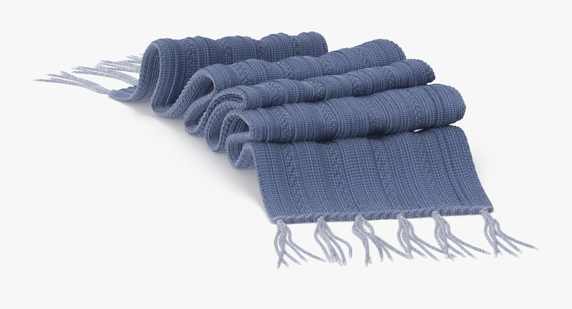 3d Model Scarf 03