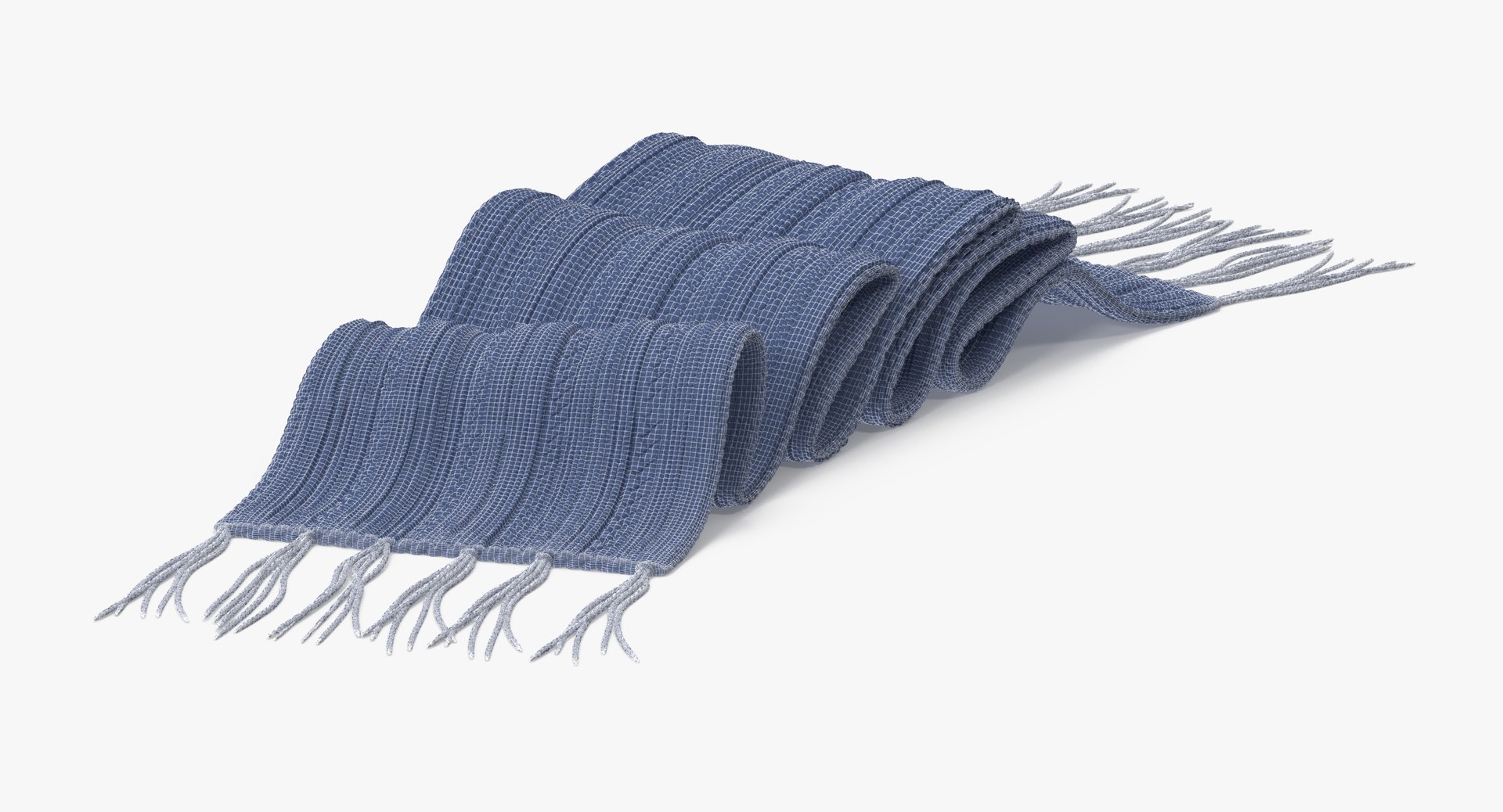 3d Model Scarf 03