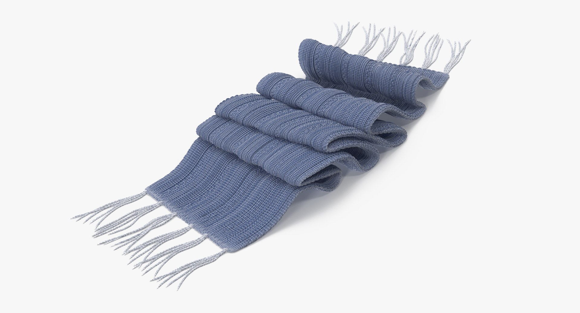 3d Model Scarf 03