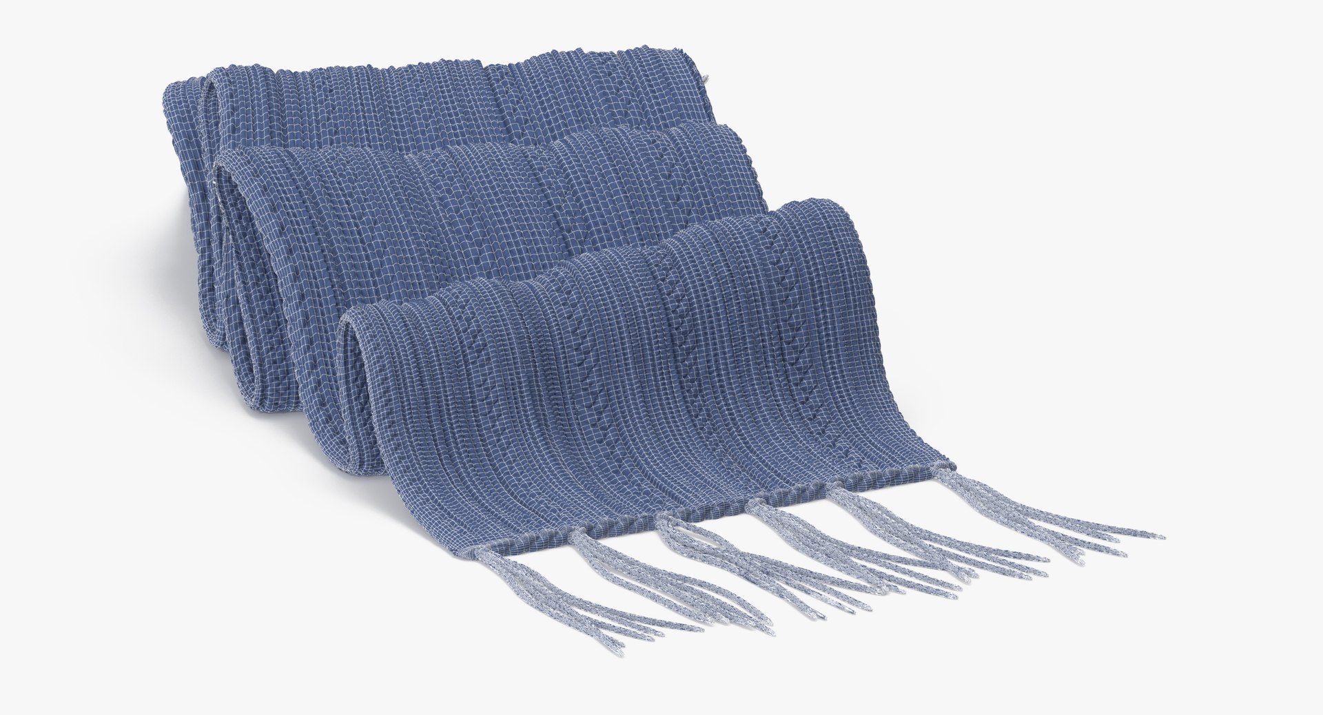 3d Model Scarf 03
