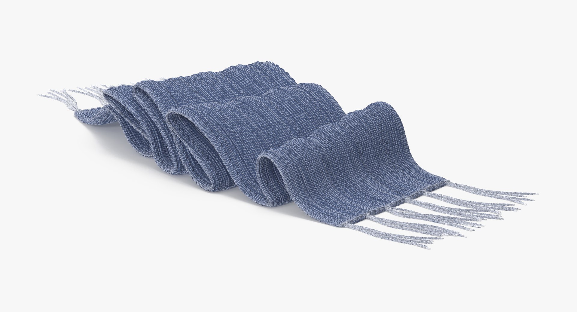 3d Model Scarf 03