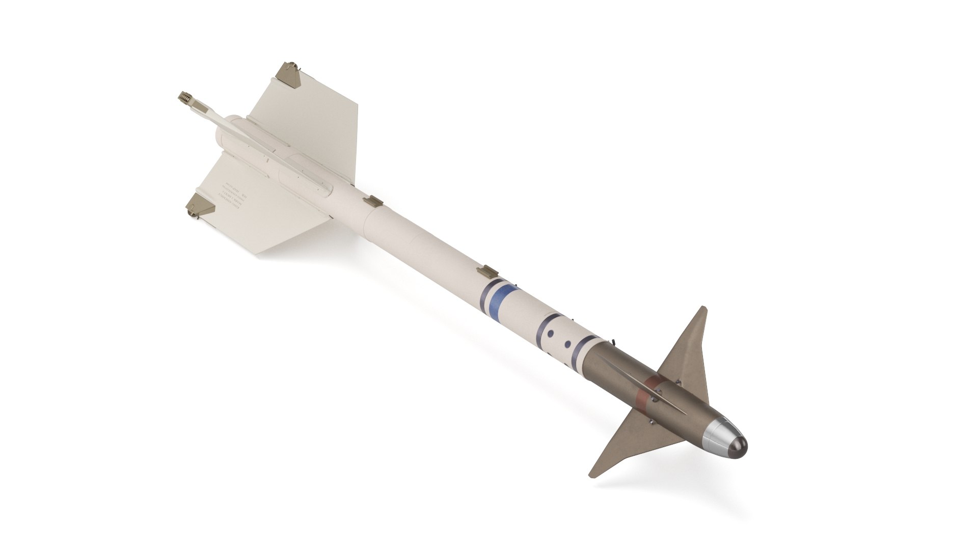 AIM-9X SIDEWINDER Missile Model - TurboSquid 2110134