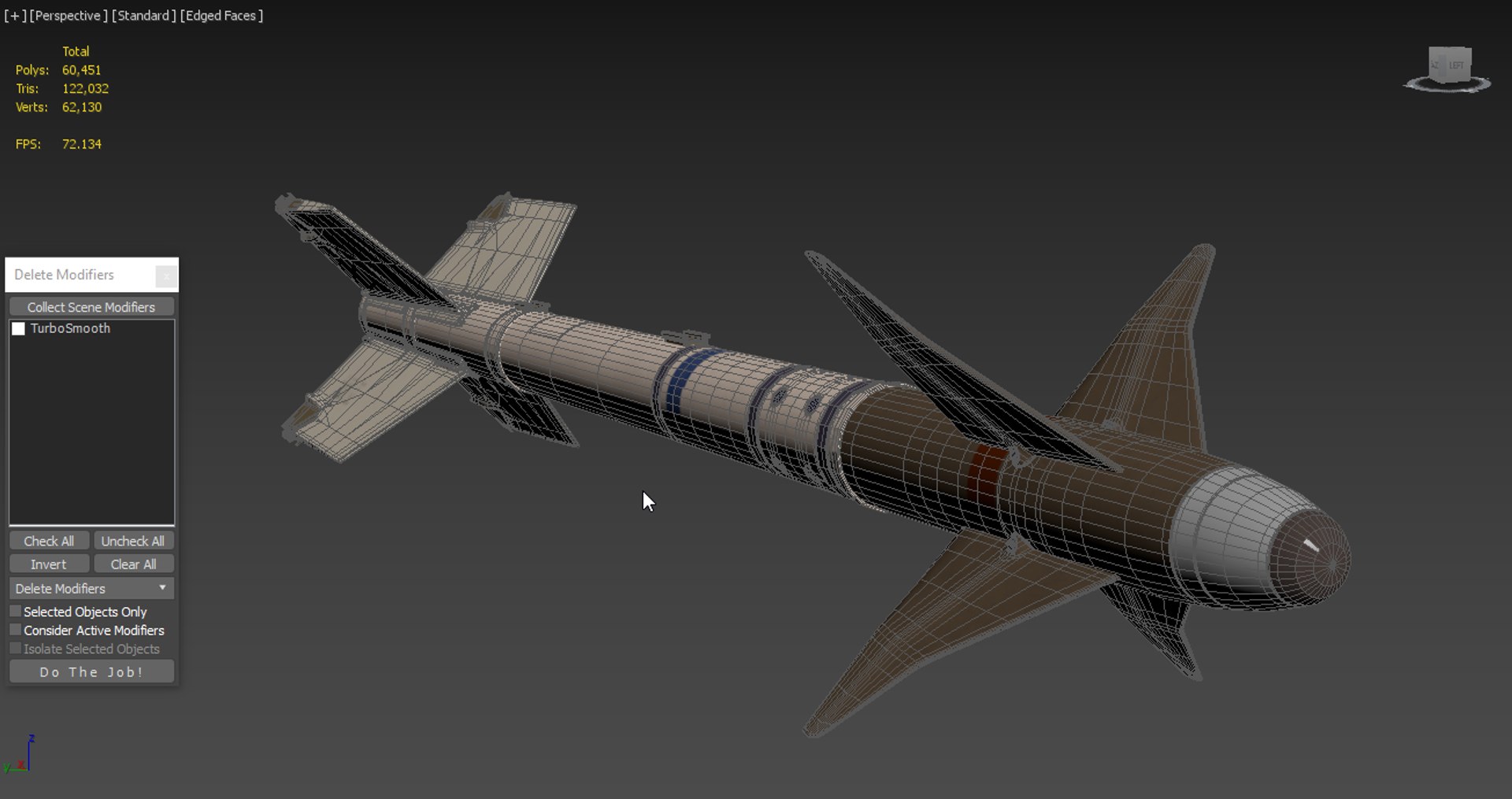 AIM-9X SIDEWINDER Missile Model - TurboSquid 2110134