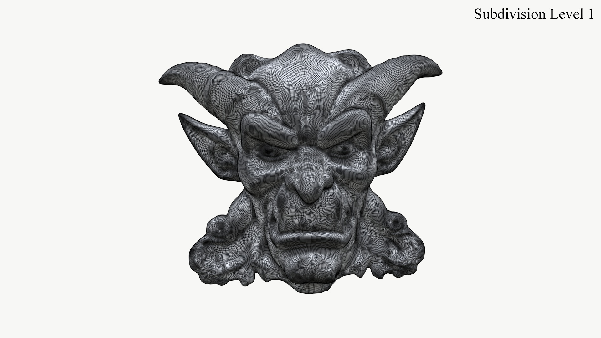 3D Gargoyle Head Textured 3 Model - TurboSquid 2291044