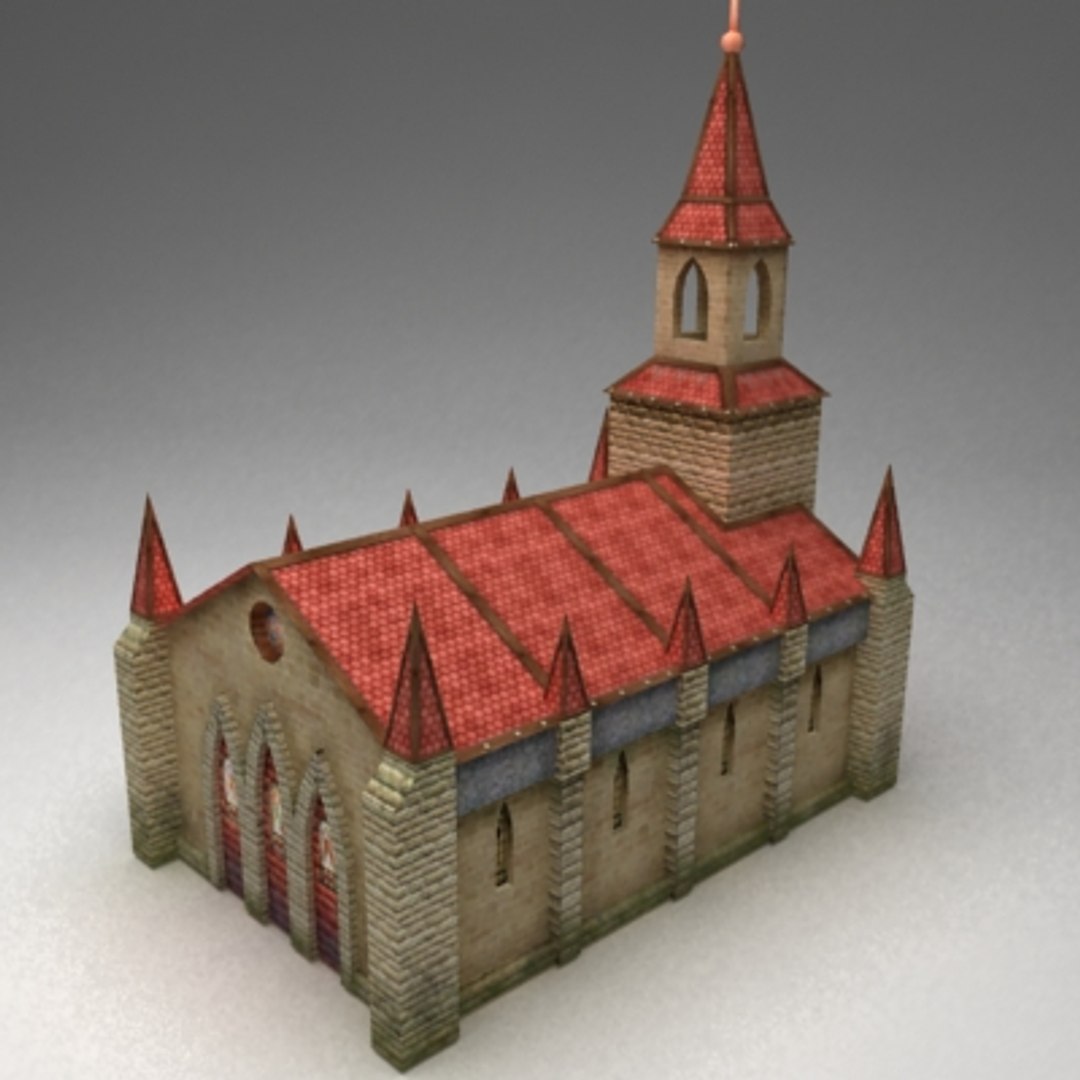 3d Fantasy Cathedral
