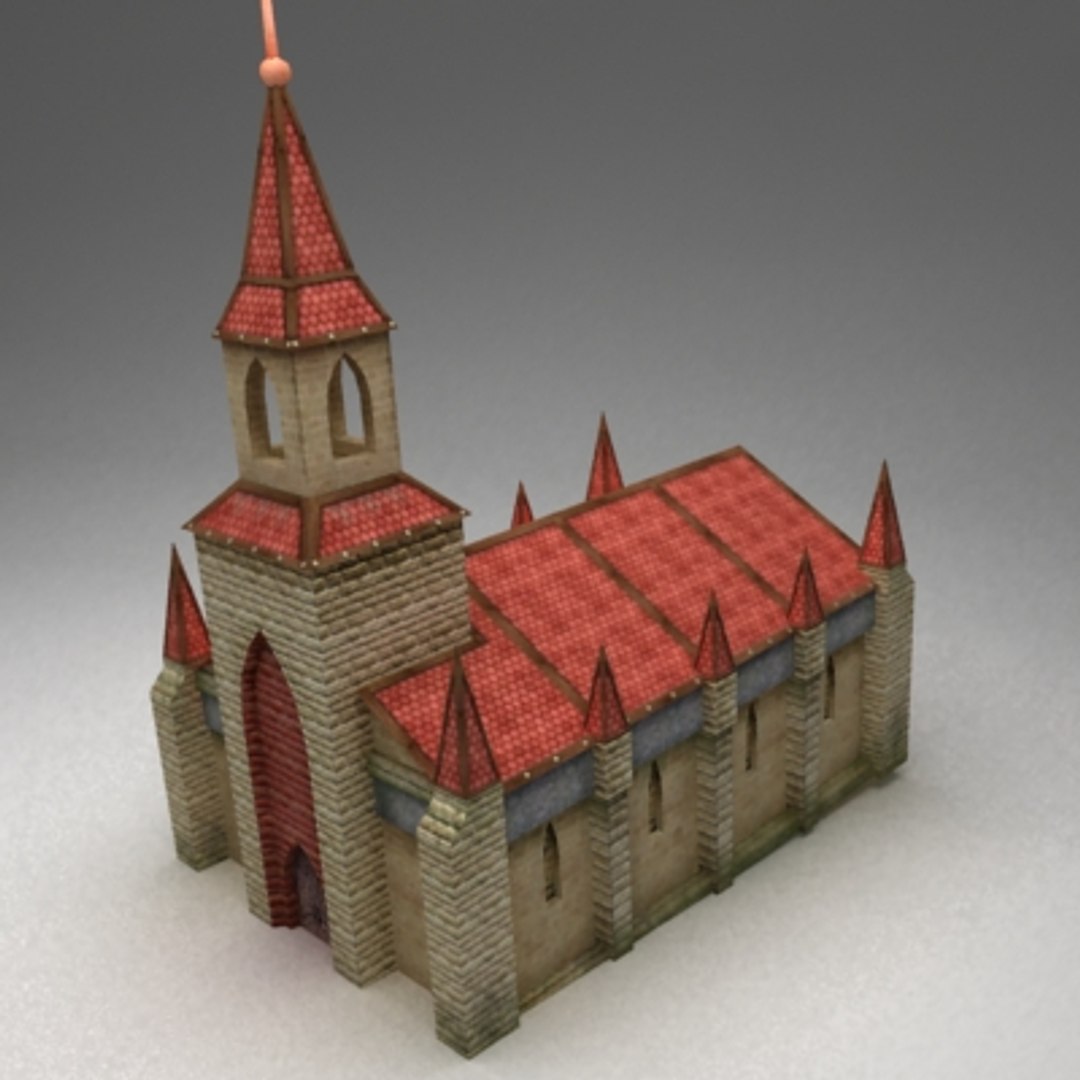 3d Fantasy Cathedral