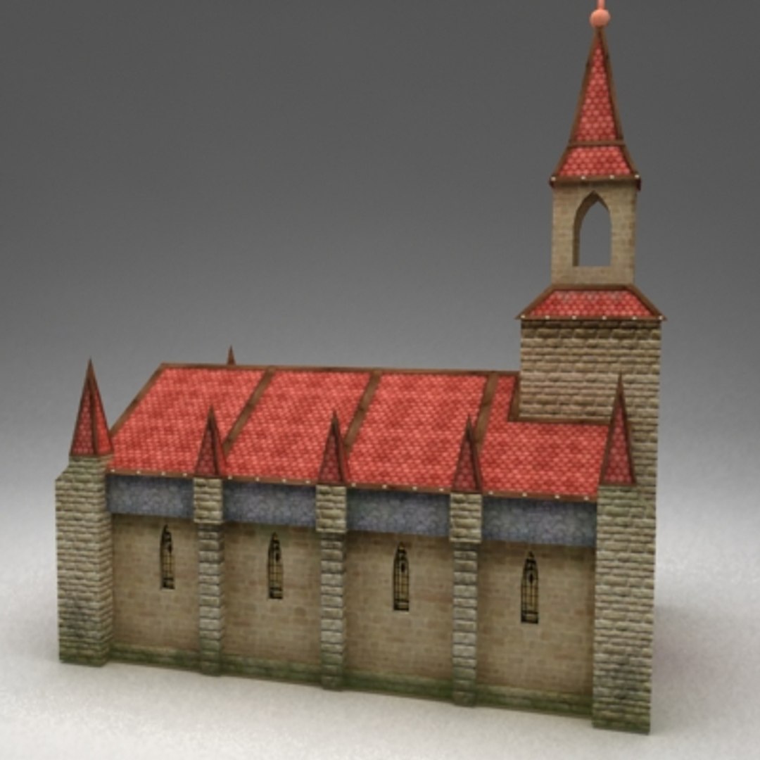 3d Fantasy Cathedral