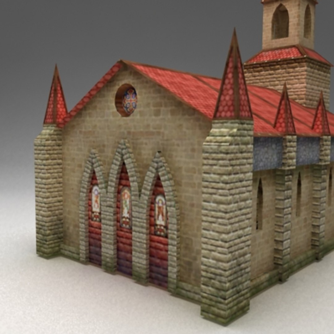 3d Fantasy Cathedral
