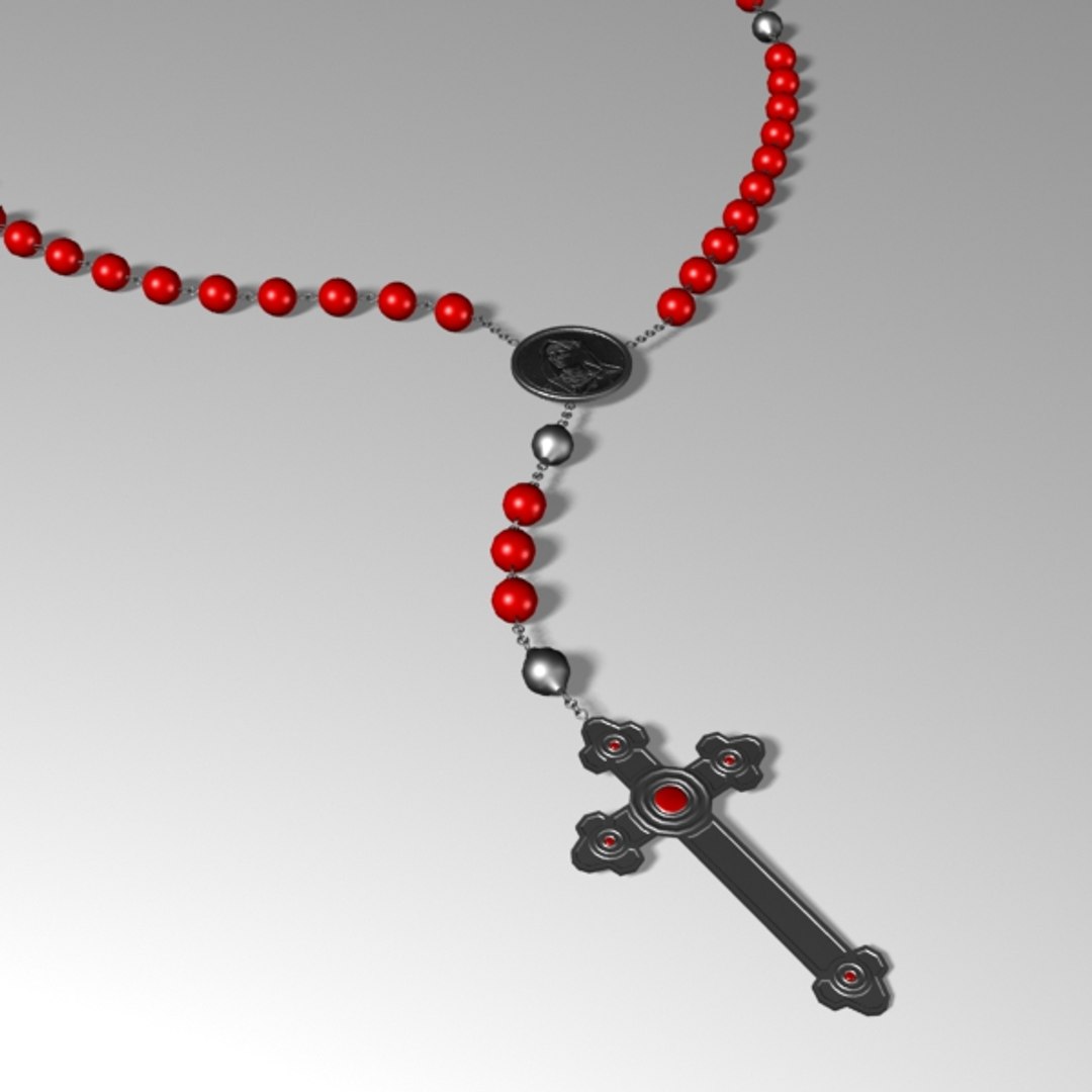 Catholic Rosary 3d Model