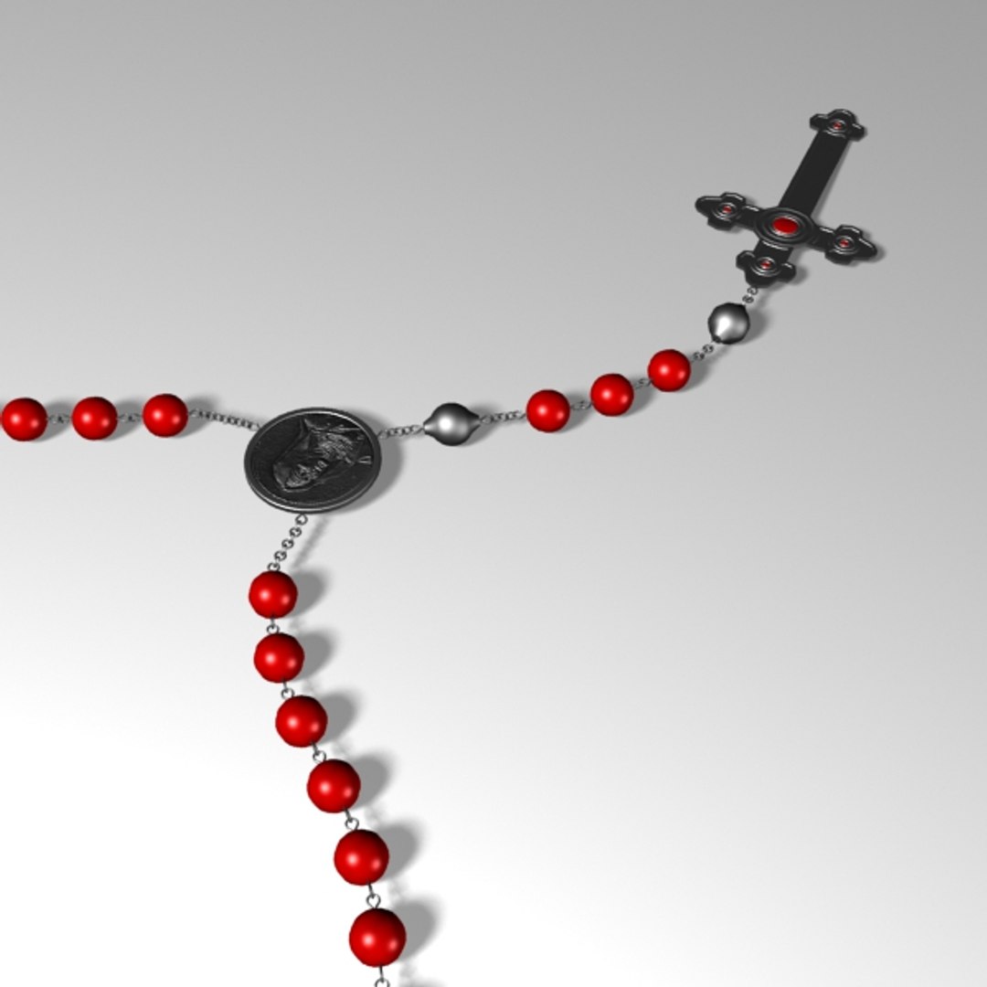 Catholic Rosary 3d Model