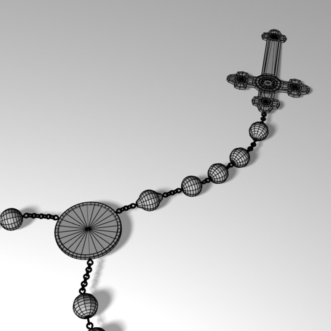 Catholic Rosary 3d Model