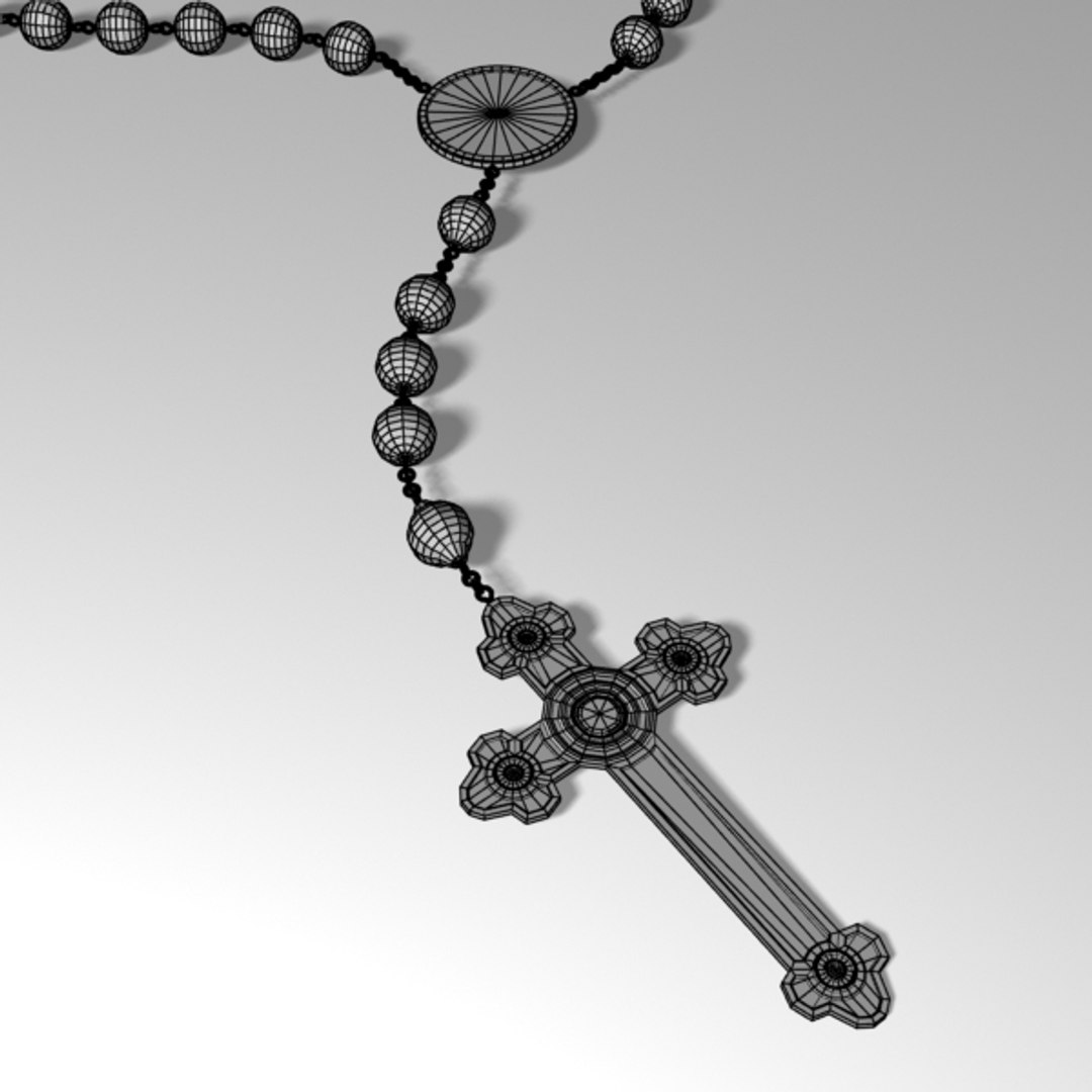 Catholic Rosary 3d Model