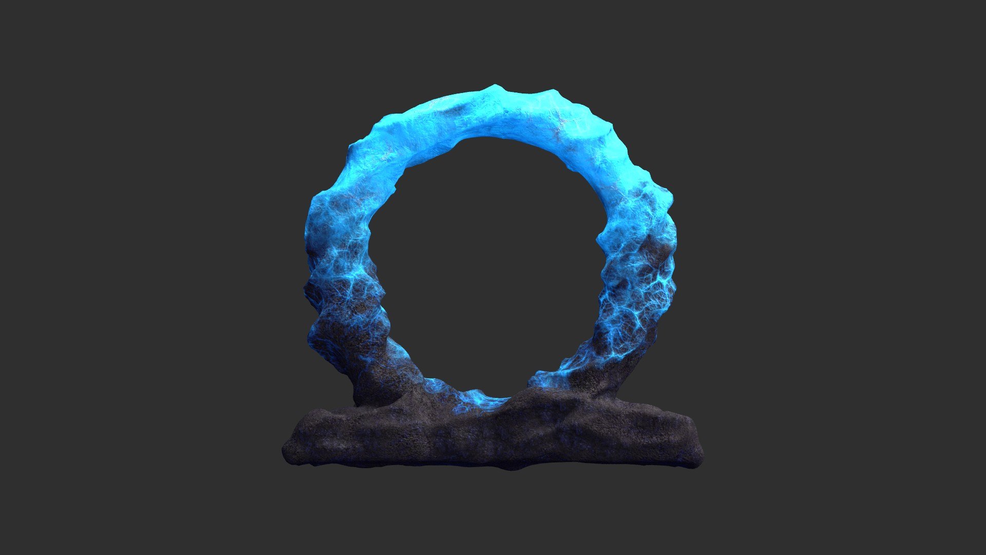 Stone Portal 1 - Energy 3D - TurboSquid 2212873