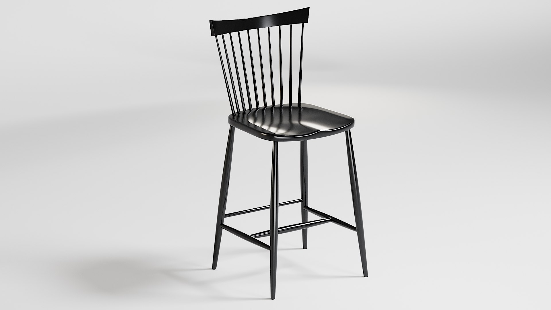 Realistic Marlow Bar Stool Model - TurboSquid 1533602