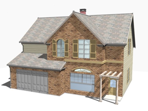 3d house model