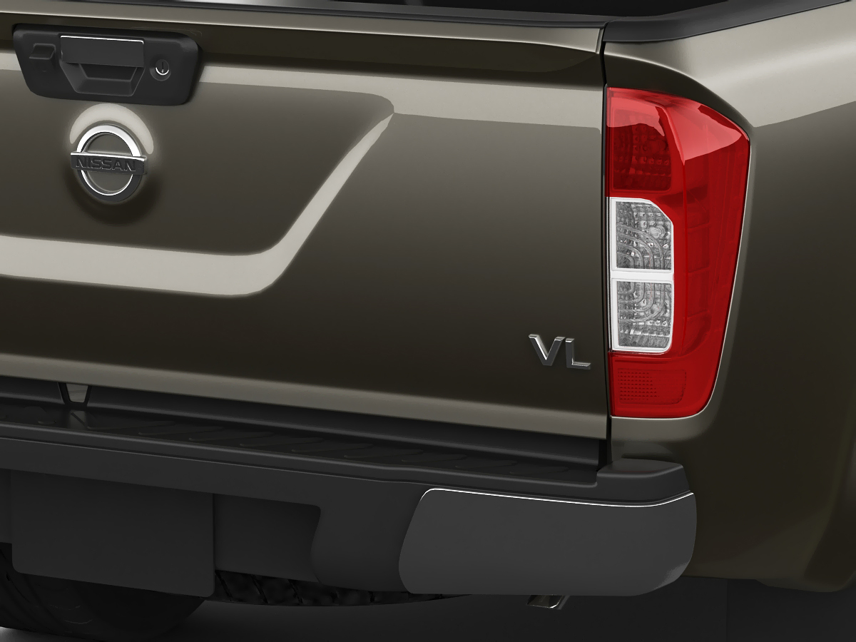 nissan navara frontier 3d model