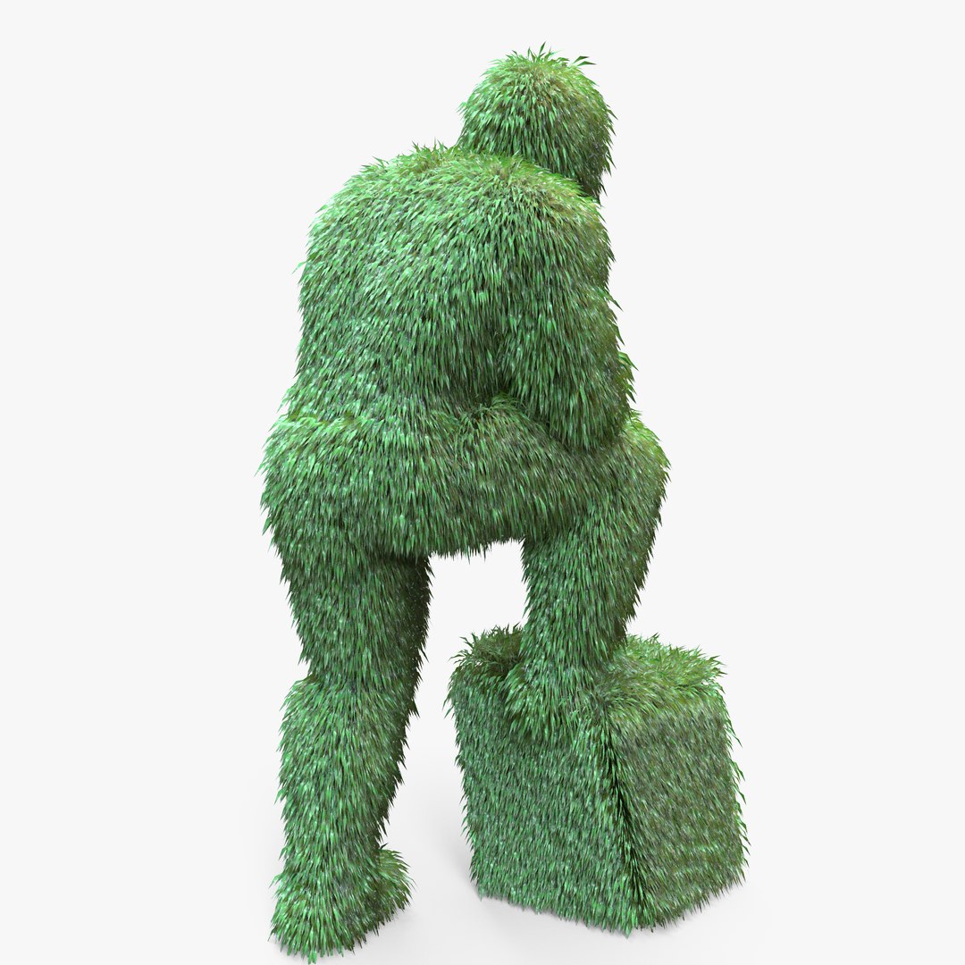 3D Human Topiary Garden Sculptures Model - TurboSquid 1917902
