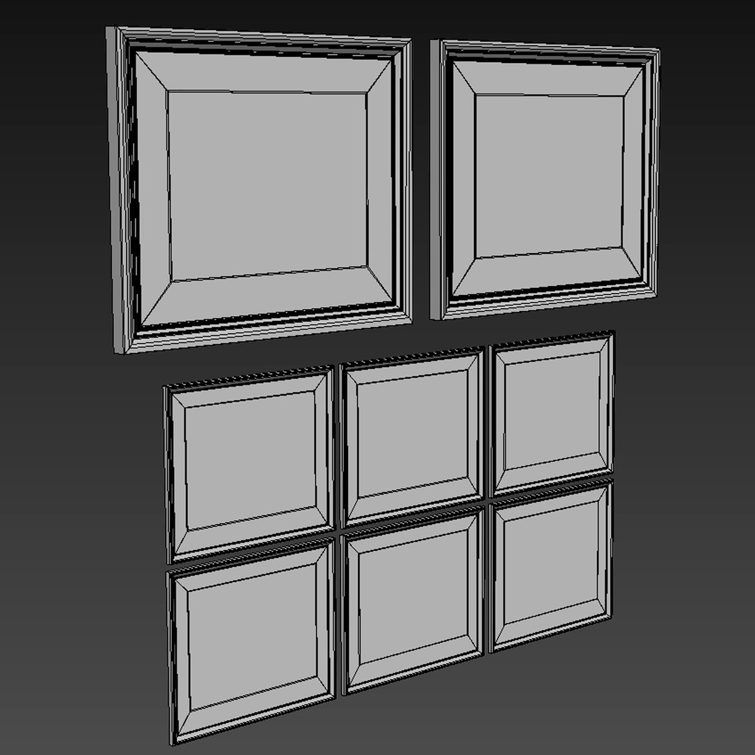 Pictures Set 10 Frame Model - TurboSquid 1411595