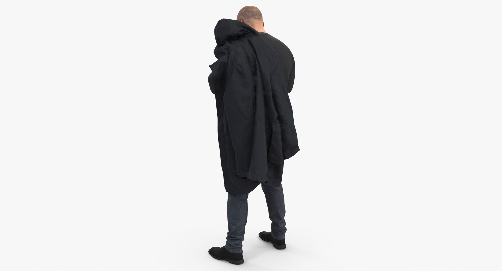 Arnold Casual Winter Idle Pose With Phone 10 3D Model - TurboSquid 1823036
