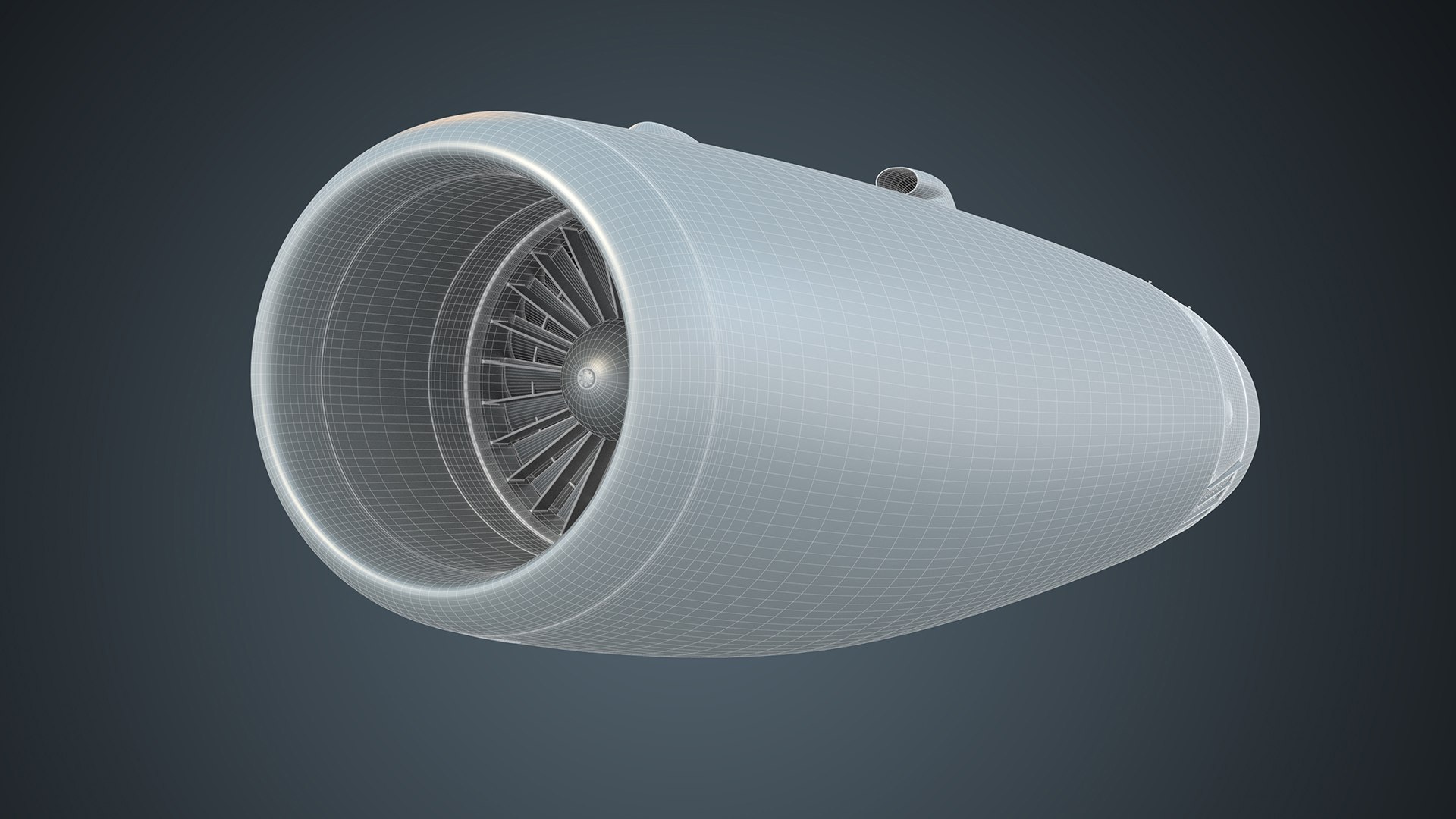 3D Model D30 Tu-134a3 Engine - TurboSquid 1581286