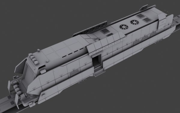 armored train 3d max