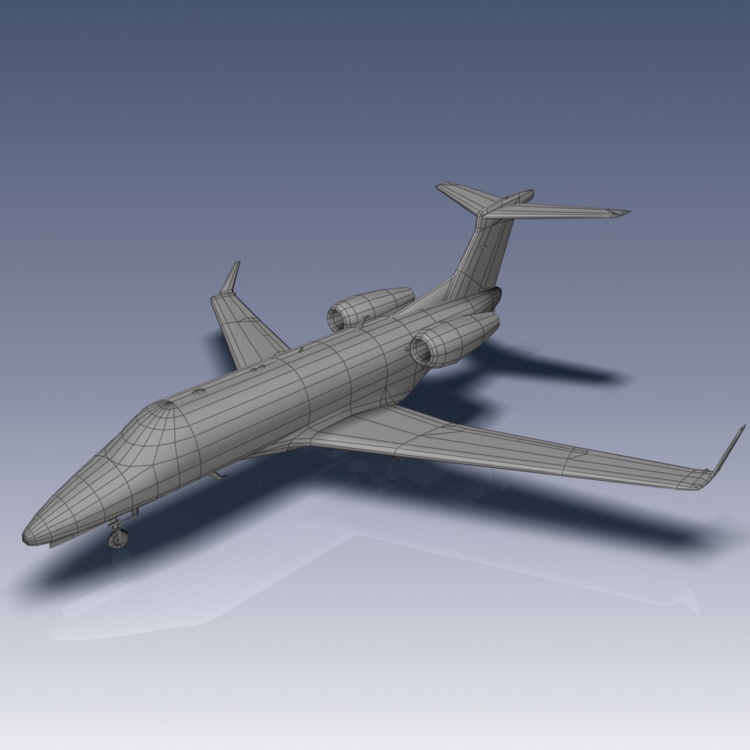 3dsmax phenom 300 embraer