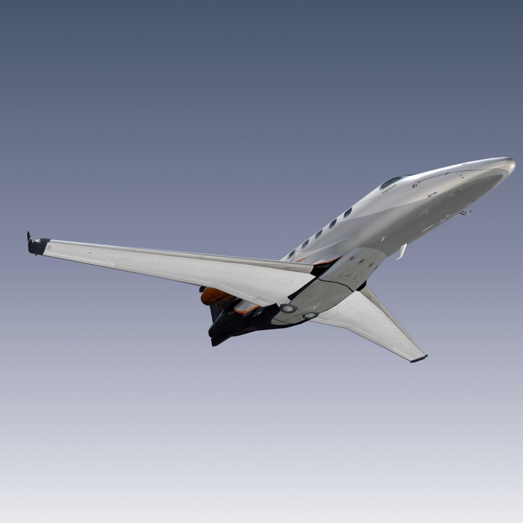 3dsmax phenom 300 embraer