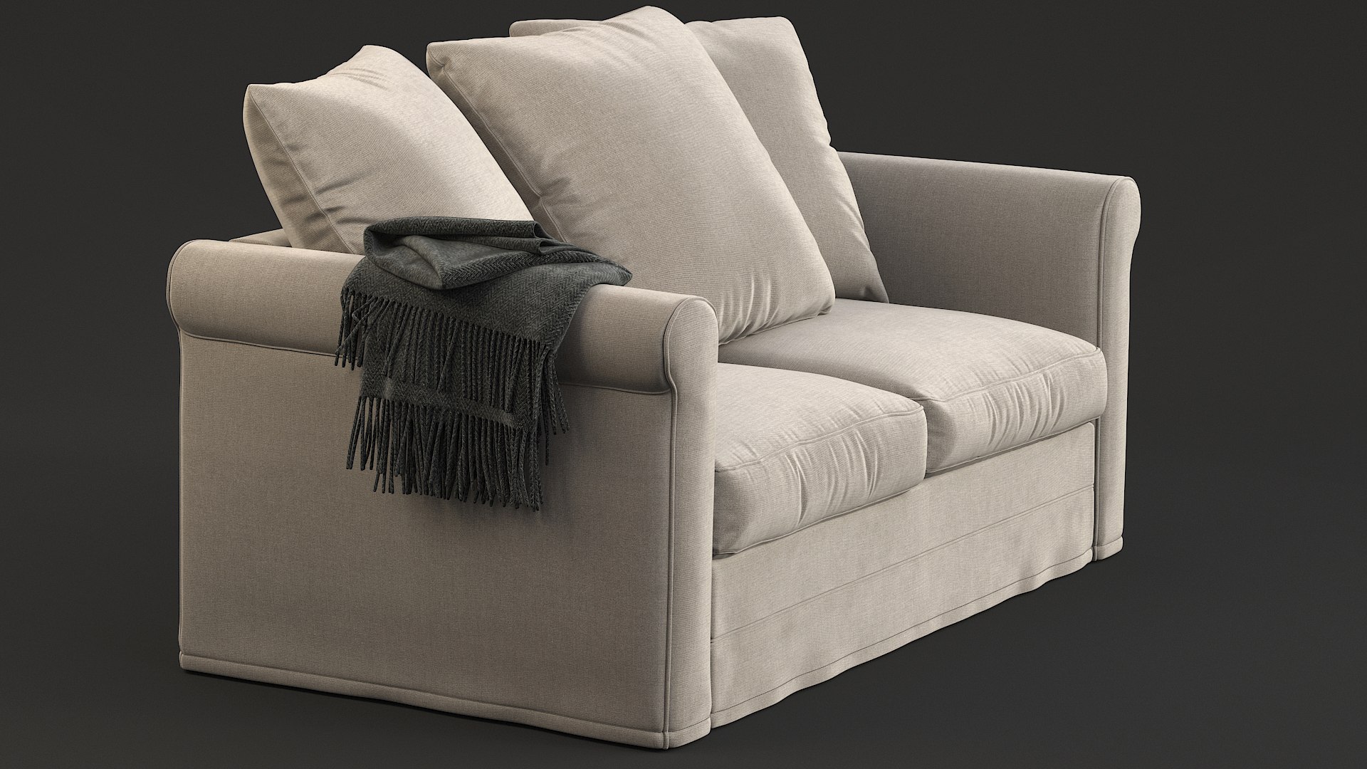 Ikea Harlanda Sofa 3D - TurboSquid 1583788