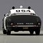 Police Tatra Prototype Car 3d Model