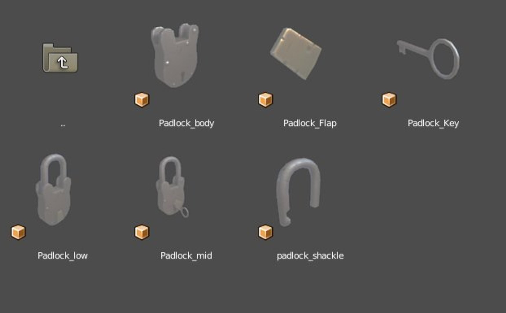 Lock Padlock 3D Model - TurboSquid 1346826