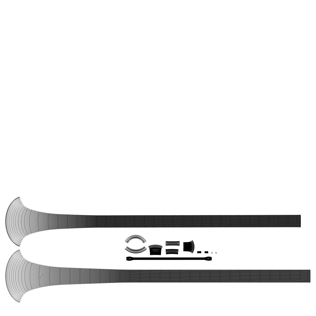 3D Medieval Heraldic Trumpet Banner Model - TurboSquid 1423269