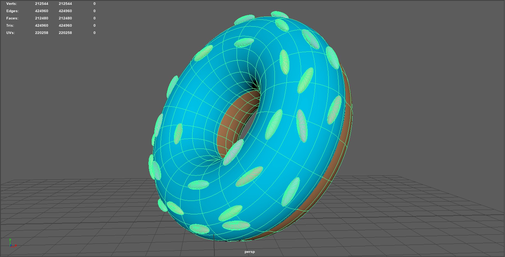 Donut 3D - TurboSquid 1538727