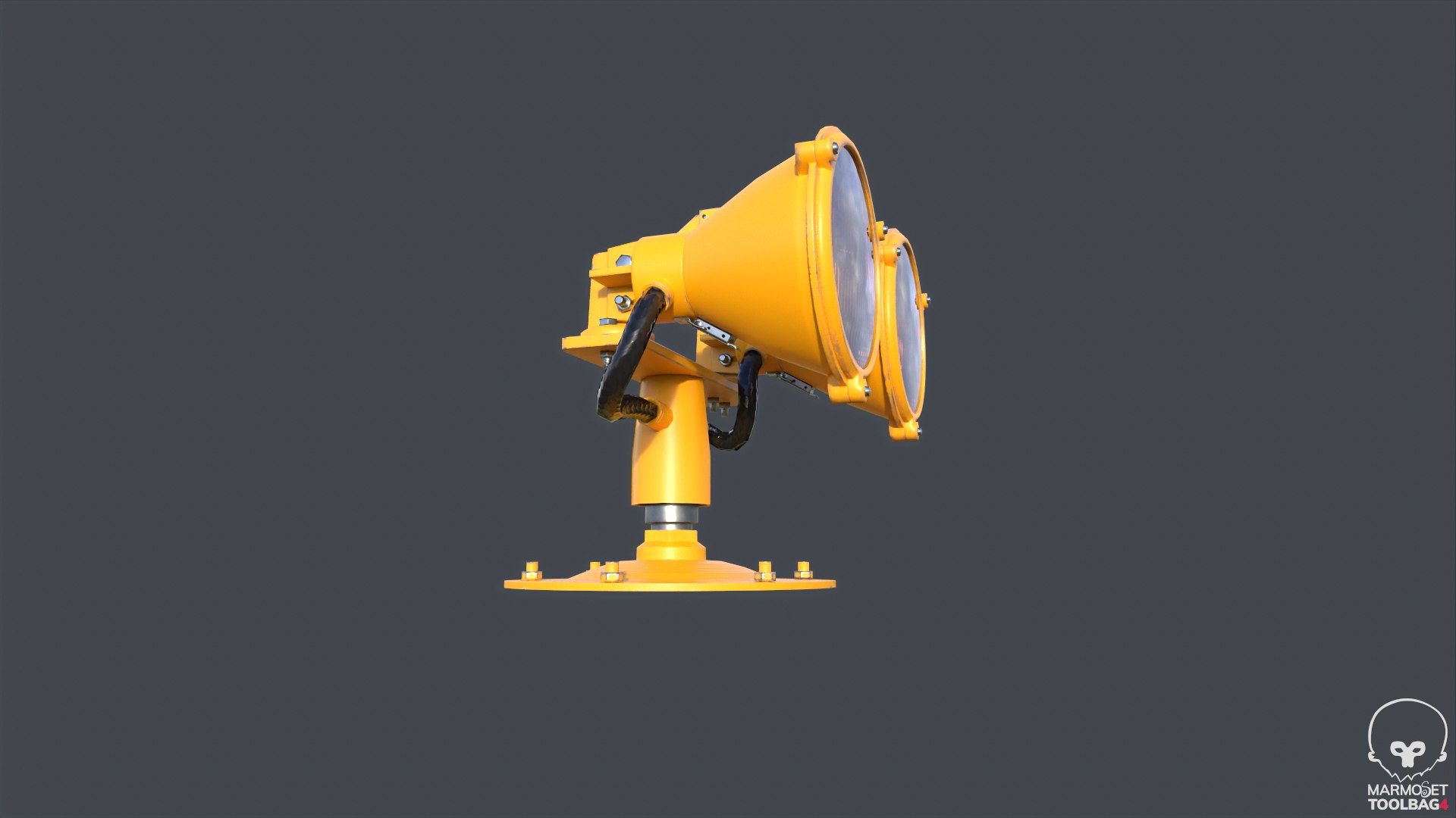 Runway Guard Light 3D Model - TurboSquid 2076595