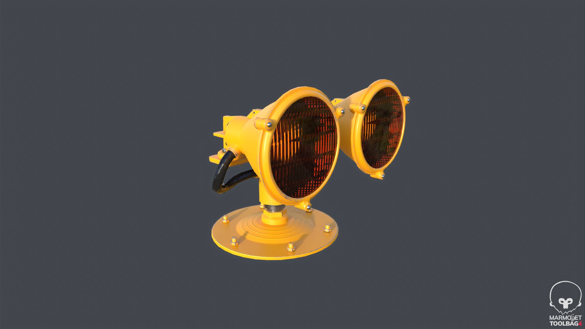 Runway Guard Light 3D Model - TurboSquid 2076595