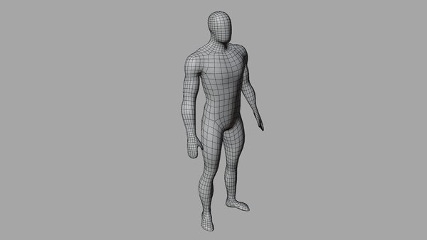 Male Base Model 3D - TurboSquid 1882519
