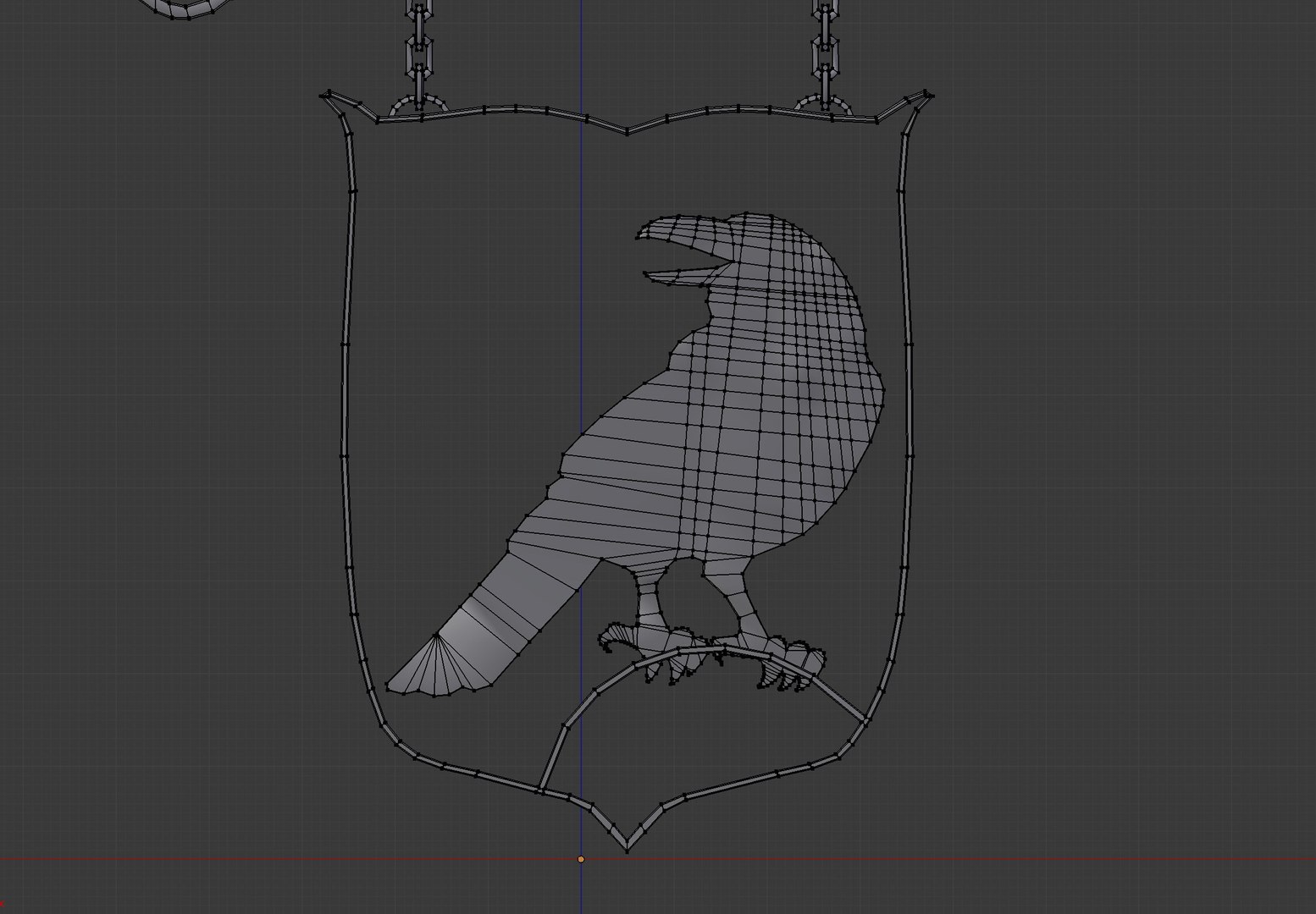 Medieval Raven Guild Sign 3D - TurboSquid 1560318