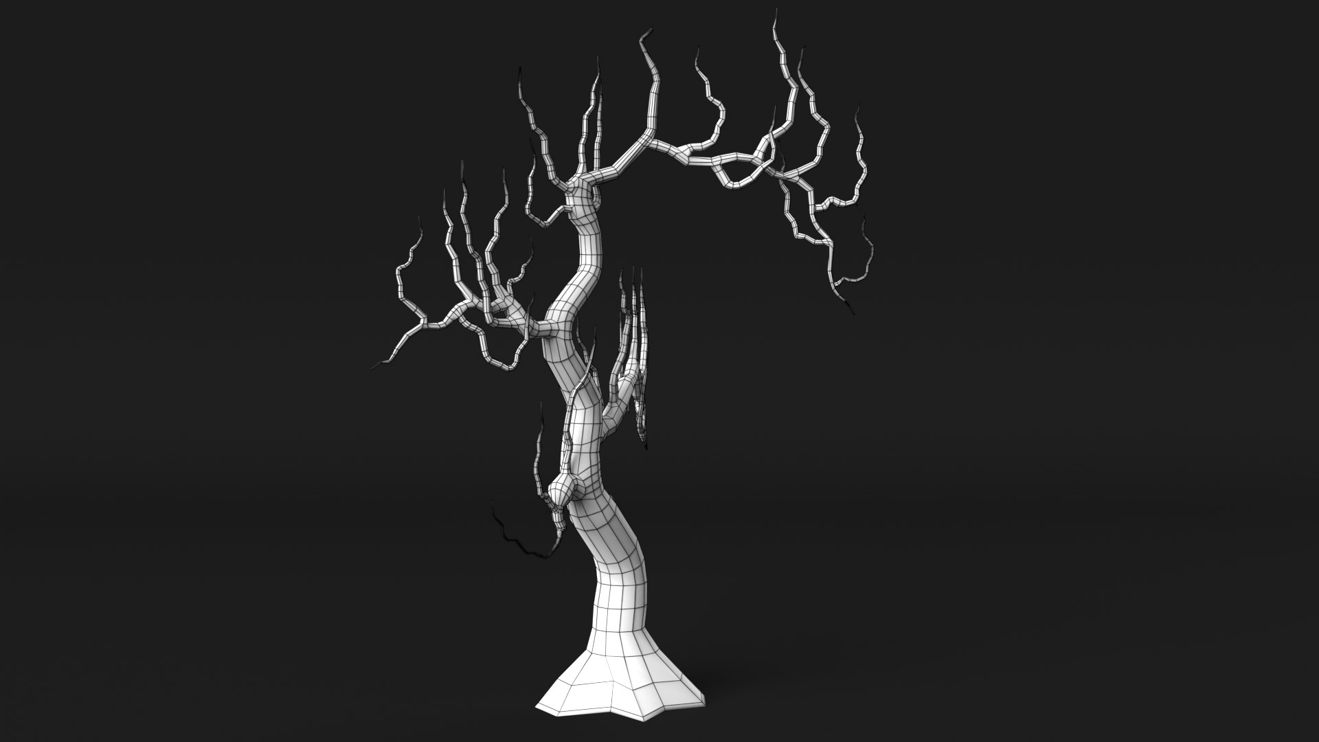 Spooky Tree 3 3D Model - TurboSquid 1943822