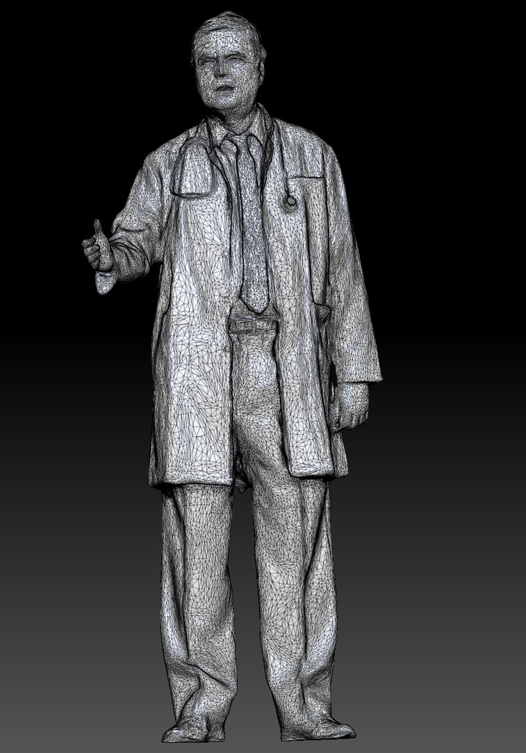 Man Medical Doctor 3D - TurboSquid 1576747