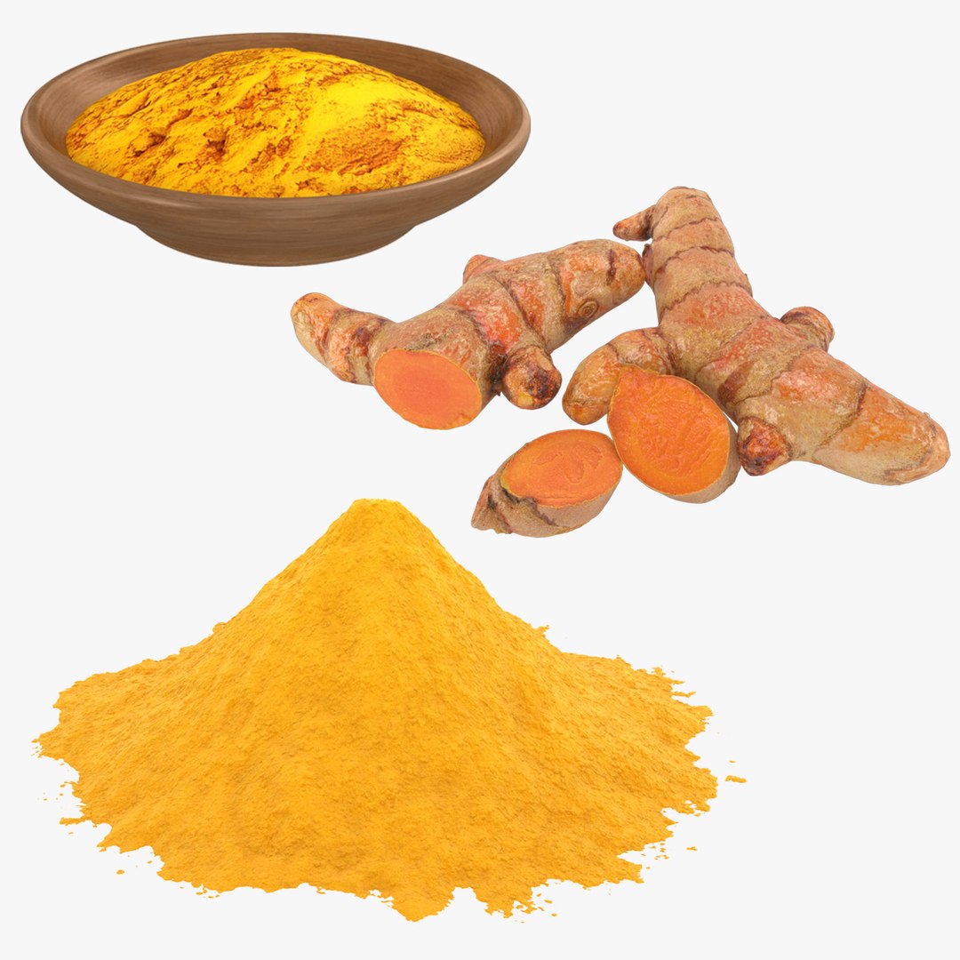 3D Turmeric Collection - TurboSquid 2154272