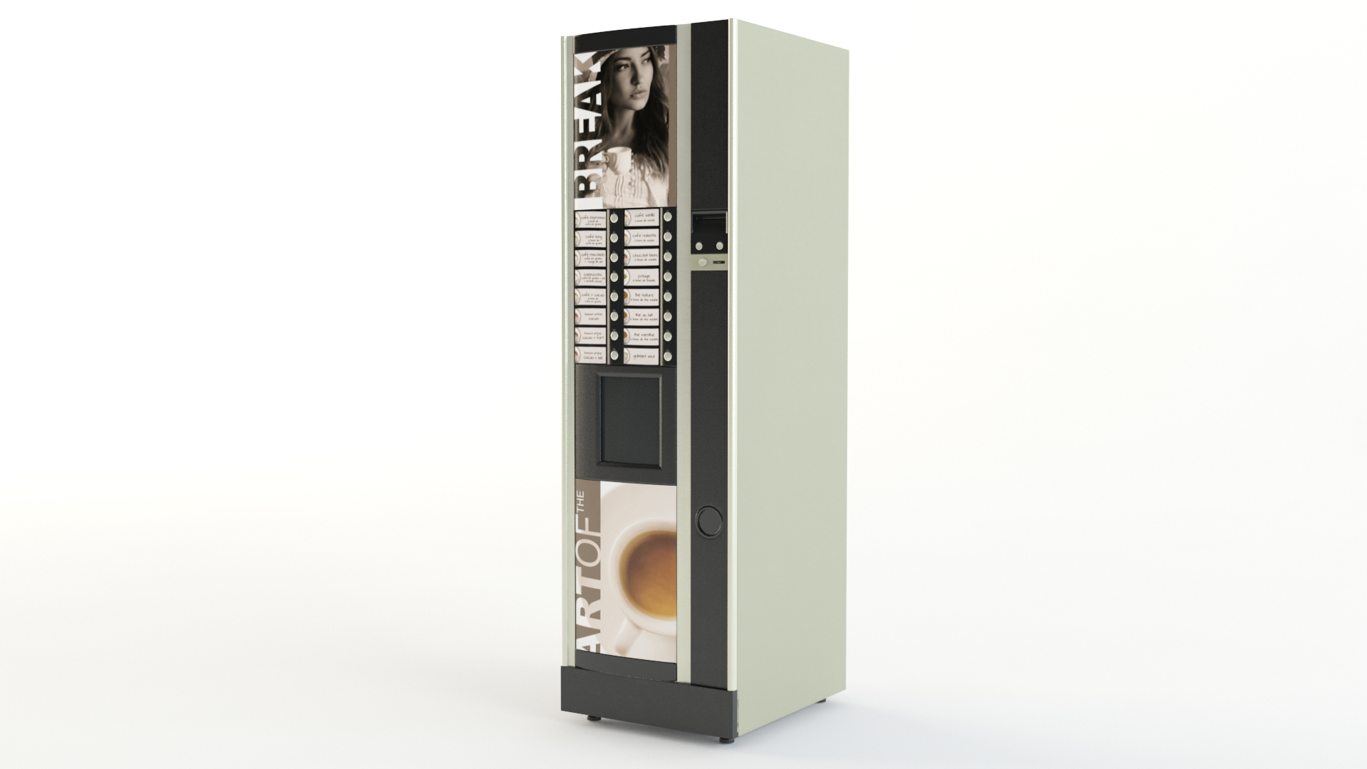 Coffee Vending Machine 3D Model - TurboSquid 1450954
