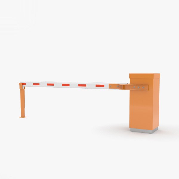 Boom barrier bar 3D - TurboSquid 1448856