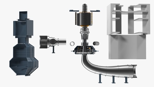 3D ge variable speed hydro - TurboSquid 1476126
