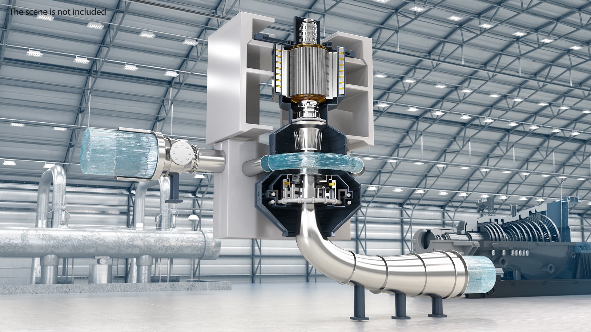 3D Ge Variable Speed Hydro - TurboSquid 1476126