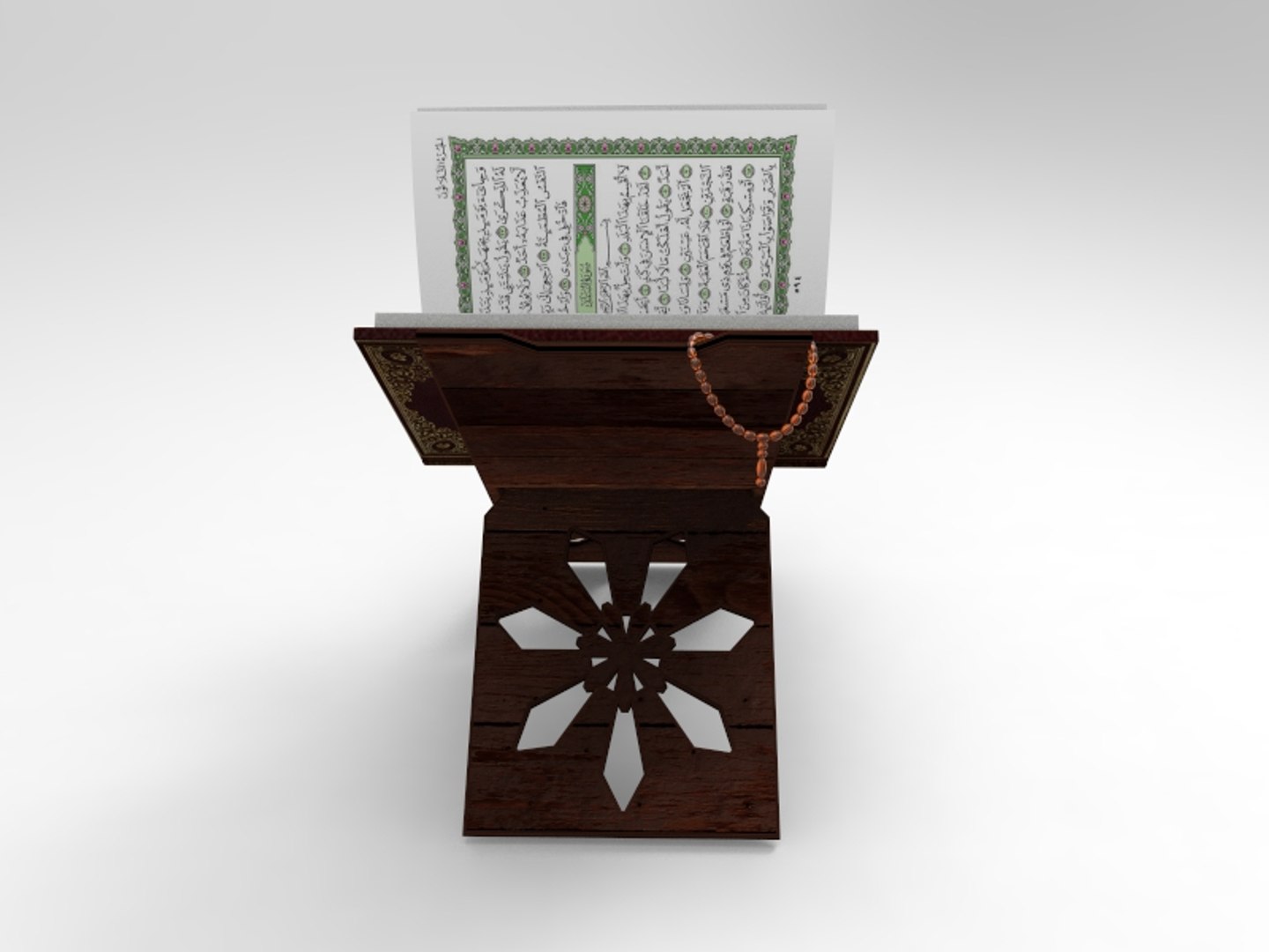 Holy Quran 3d Model