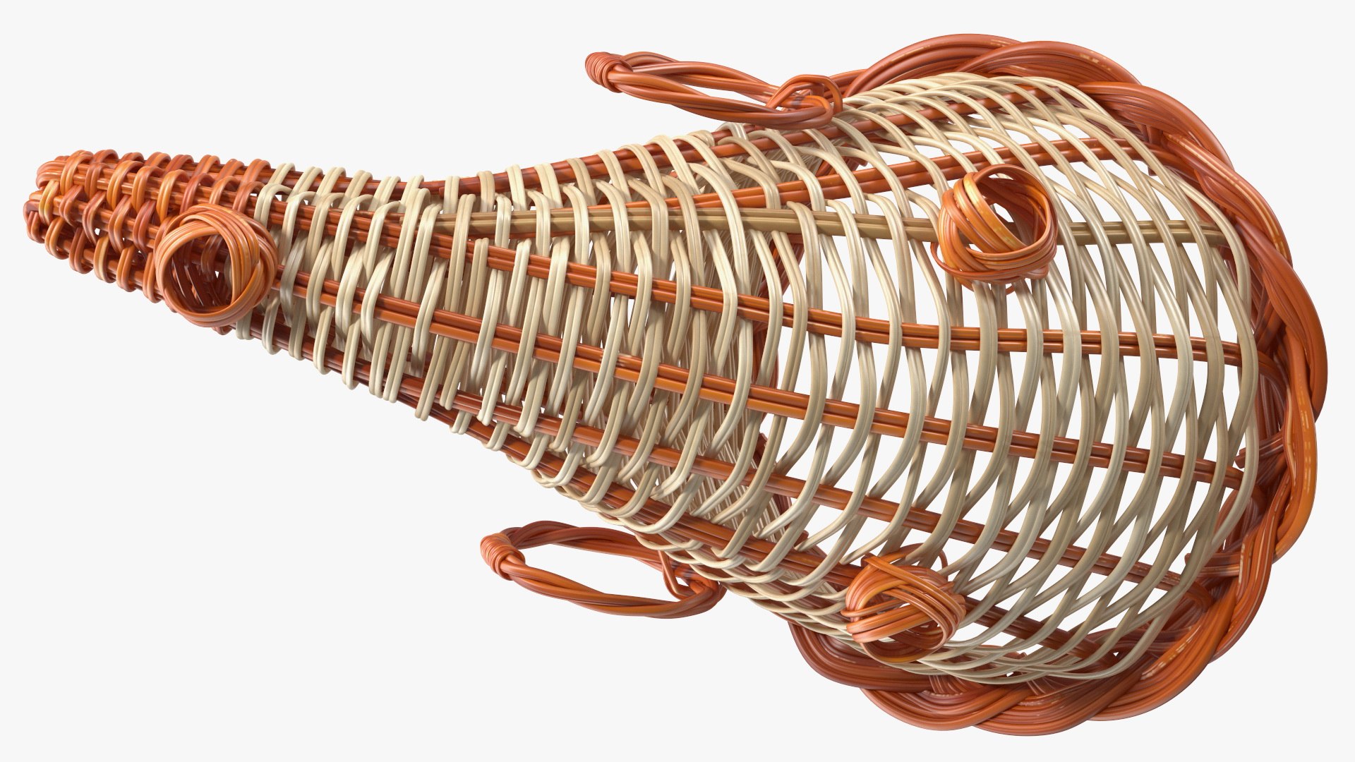 Cornucopia Basket White Model - TurboSquid 1868499