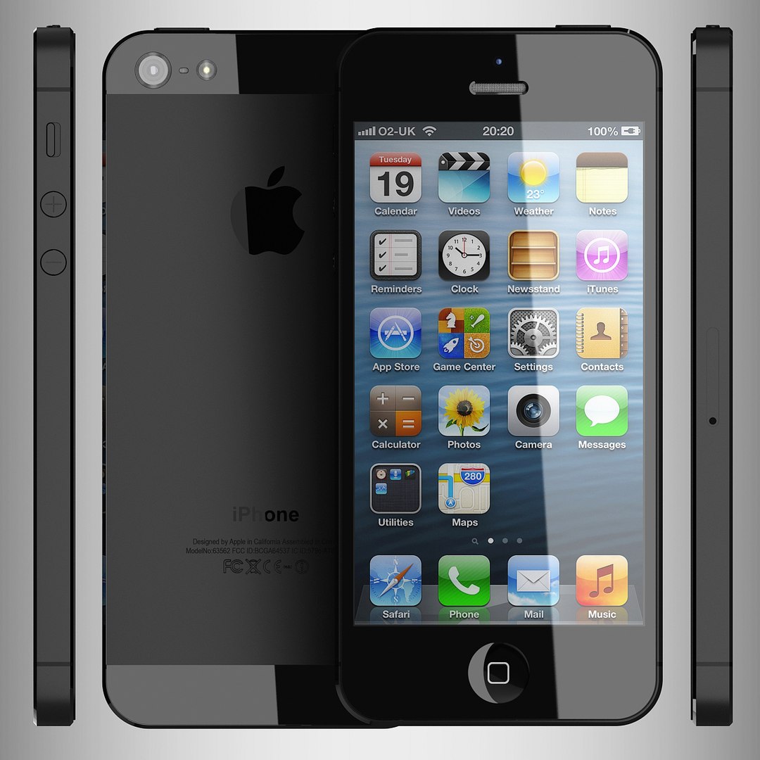 Iphone 5 3d Model