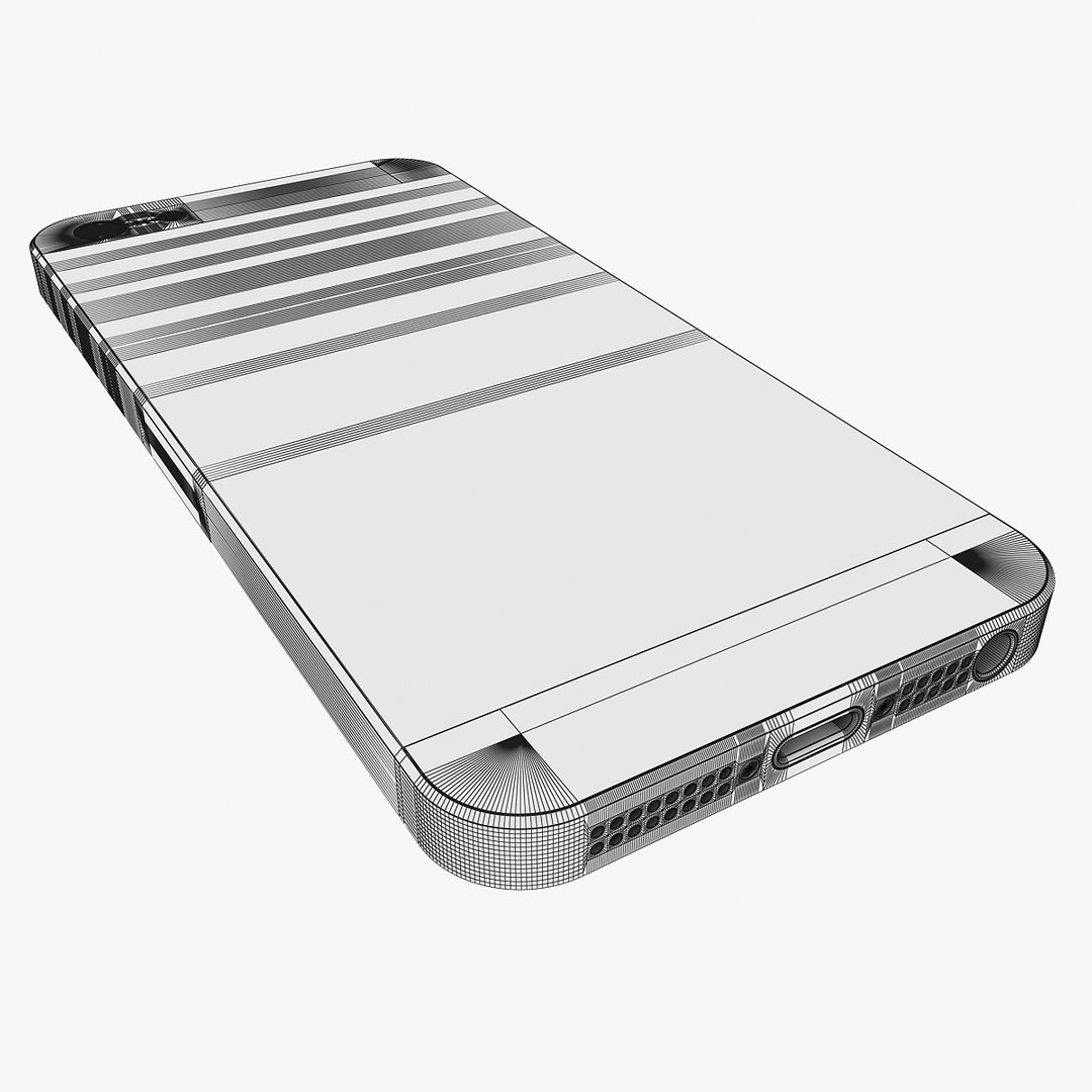Iphone 5 3d Model
