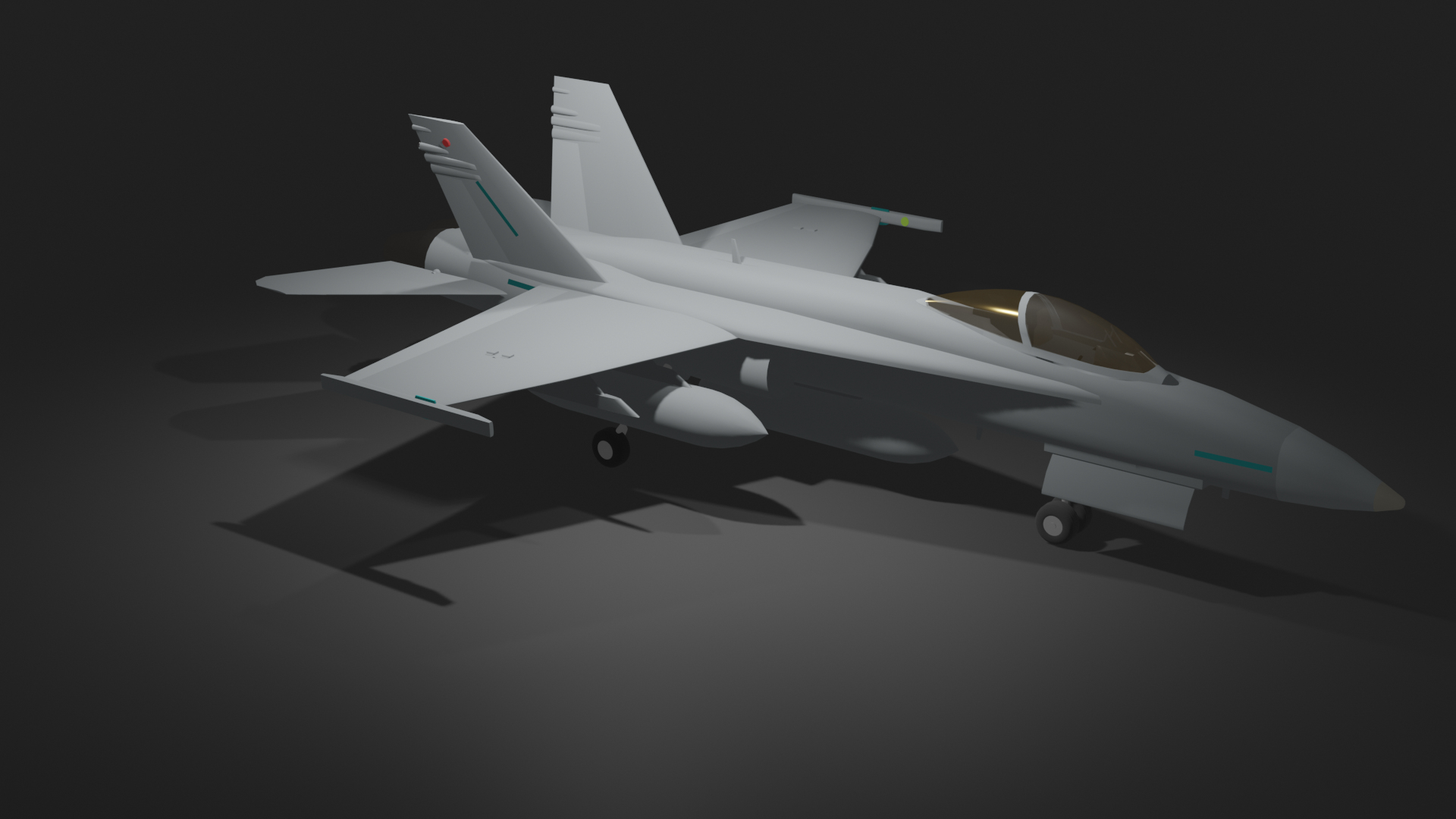 Fighter Jet 3D Model - TurboSquid 2237160