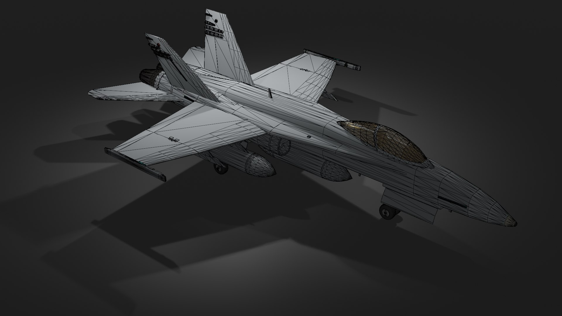 Fighter Jet 3D Model - TurboSquid 2237160